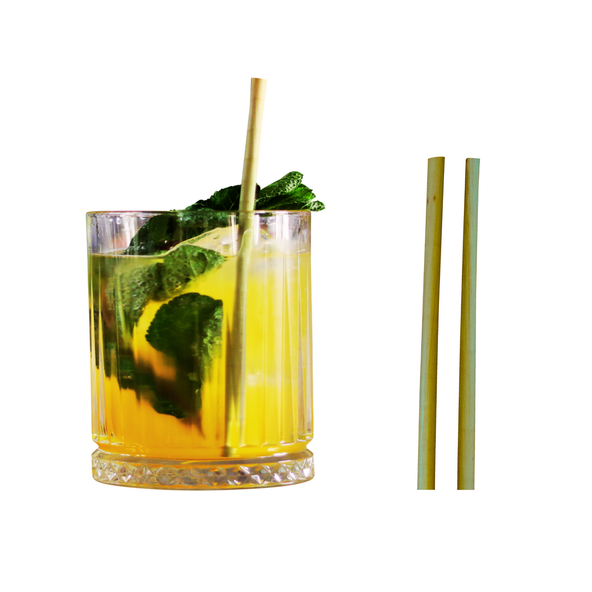 Seegras Strohhalme Einweg Trinkhalme nachhaltig 400 Stück 15 cm – HALM